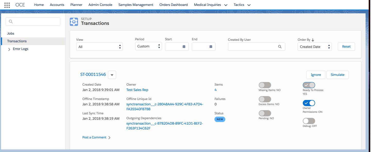 OCE Implementation Best Practices - Sync
